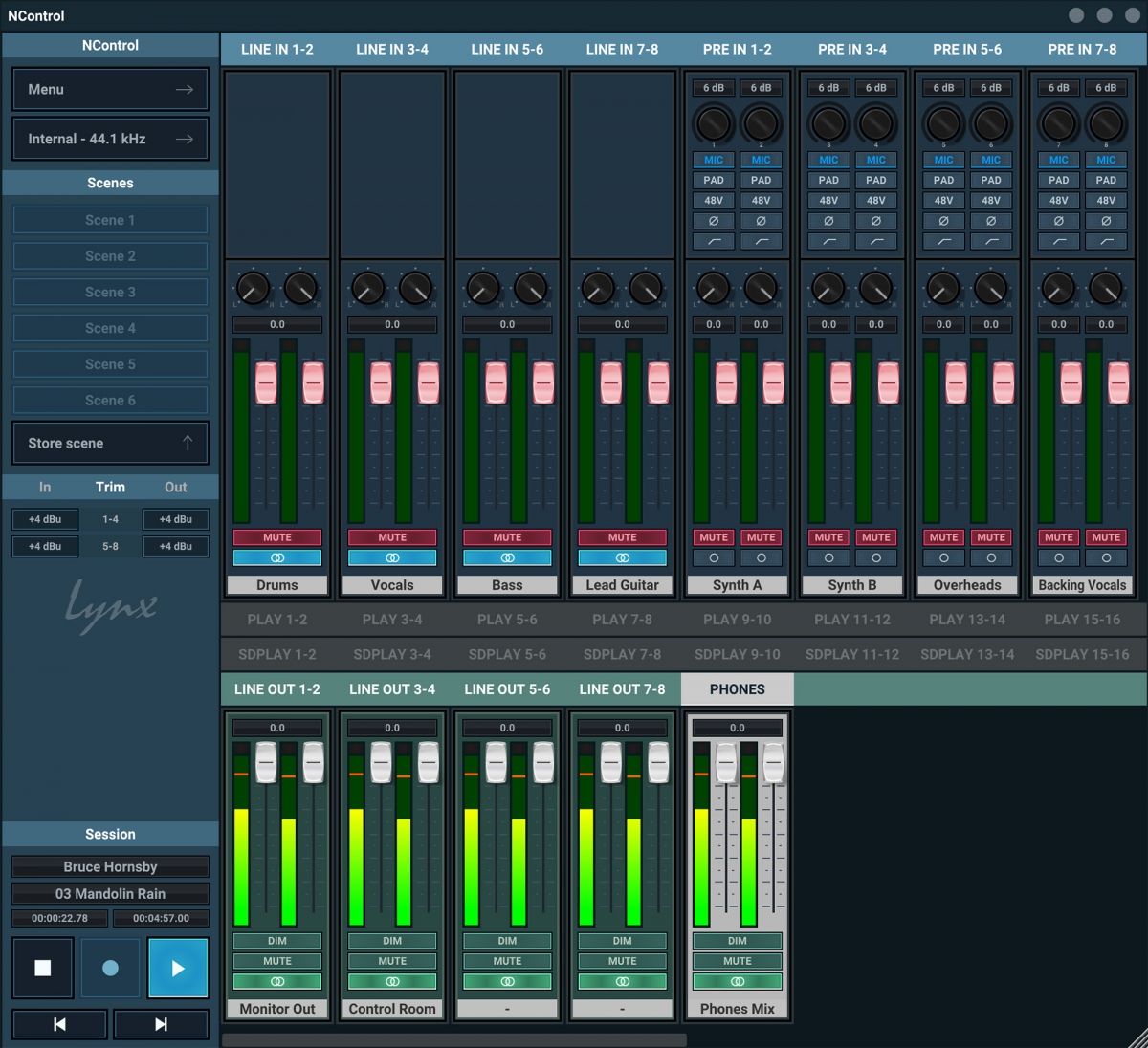 NControl Version 1.0.1 for Aurora(n) - Downloads - Lynx Studio ...